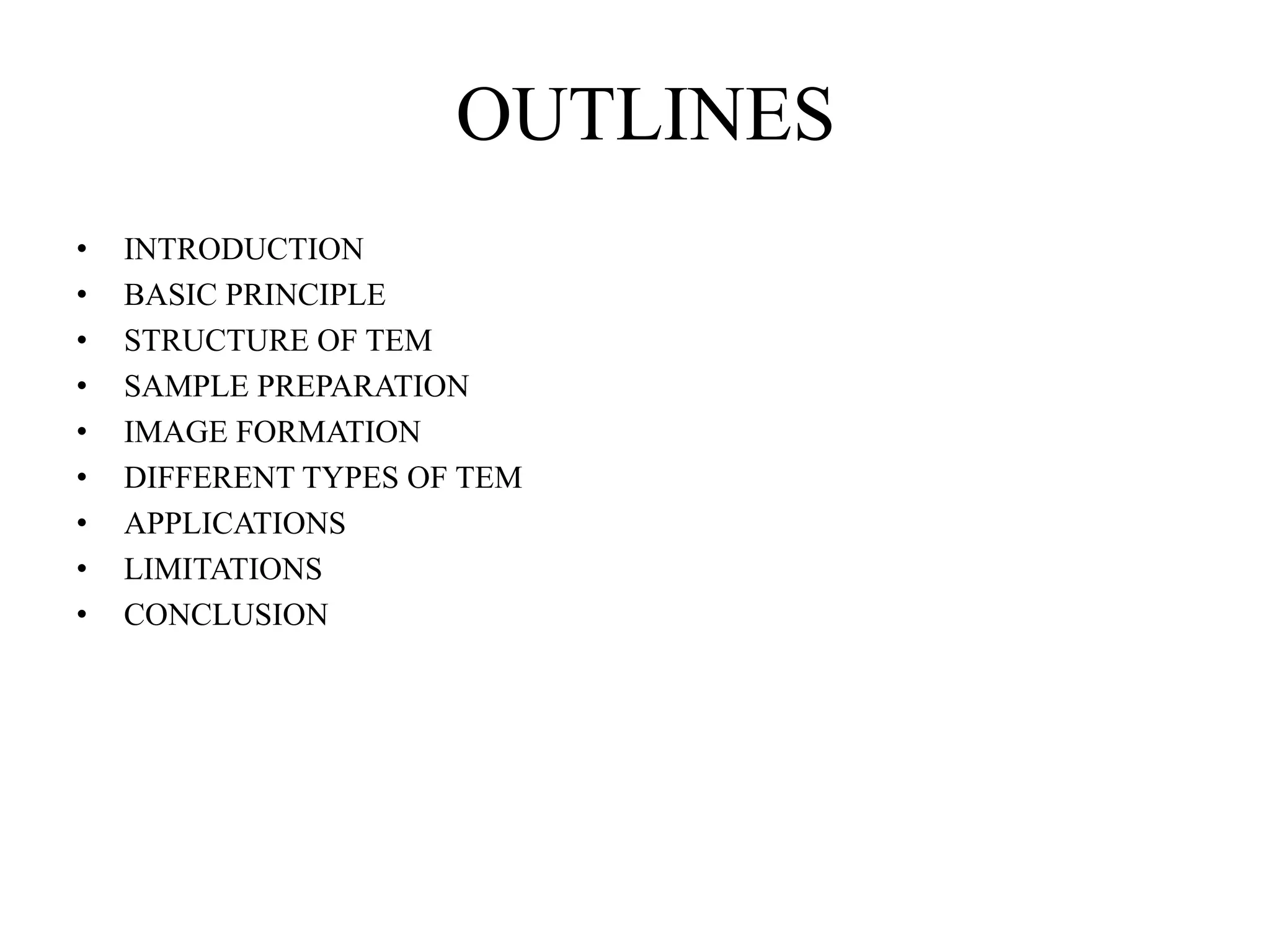 INTRODUCTION TO TEM (TEM-James Hillier and Albert prebus(1938)at ...