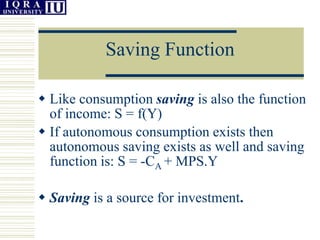 Revison-ConsumptionSavings-and-Investmen | PPT