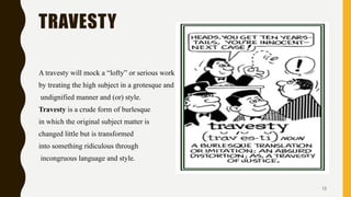 BURLESQUE- PowerPoint-Meaning, types and examples | PPTX