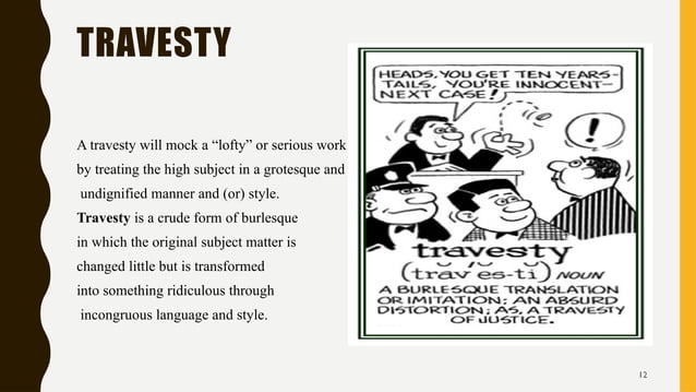 BURLESQUE- PowerPoint-Meaning, types and examples | PPT