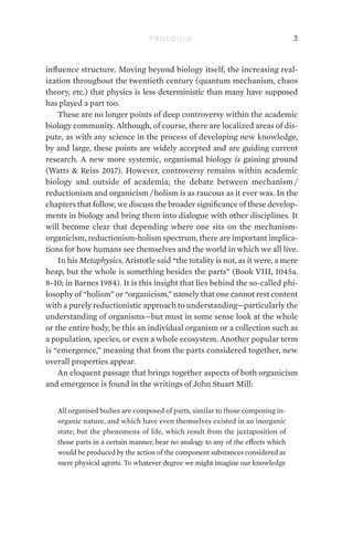 The New Biology A Battle Between Mechanism And Organicism Michael J ...