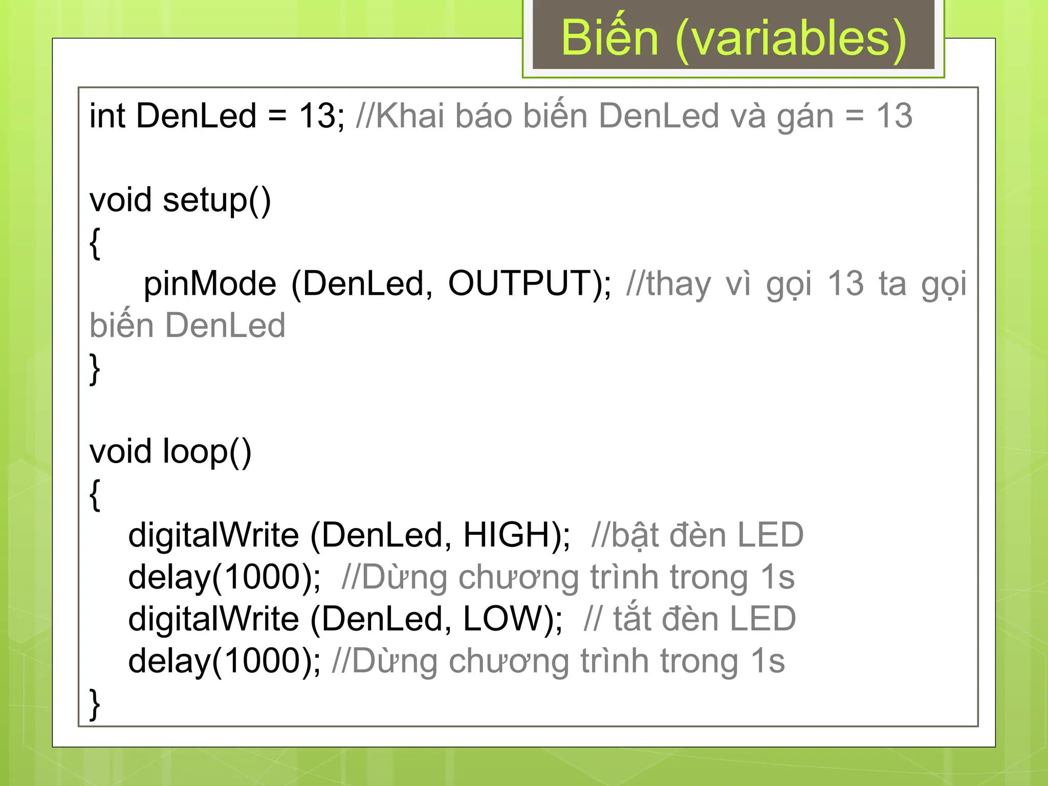 slide lap trinh arduino cho nguoi moi bat dau | PPTX