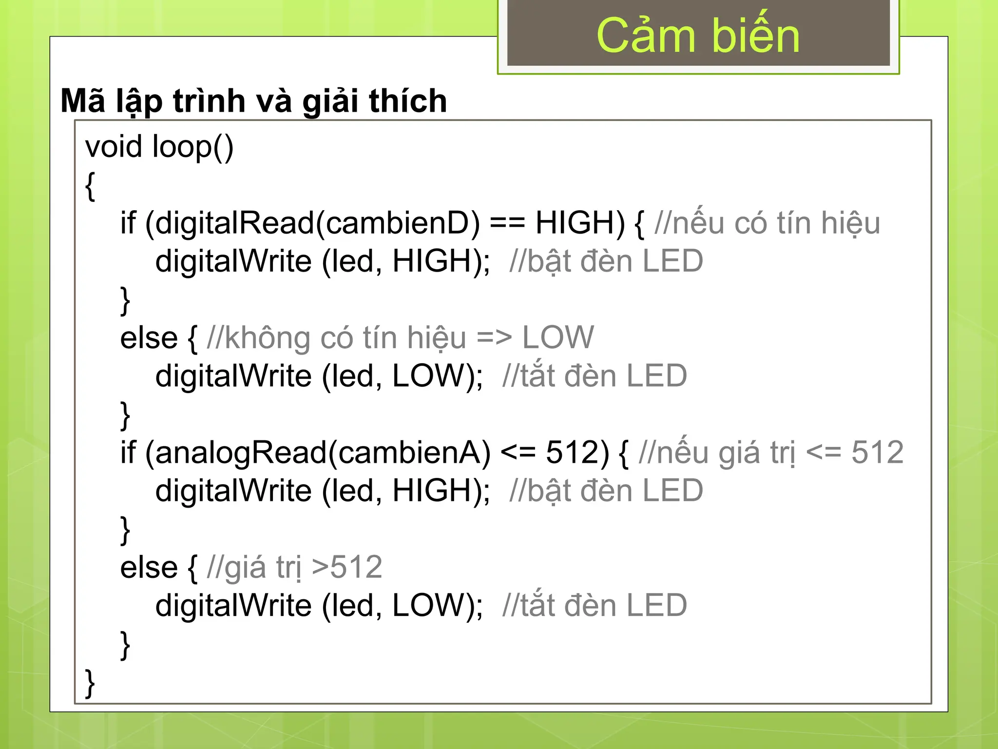 slide lap trinh arduino cho nguoi moi bat dau | PPTX