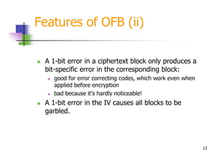 Block Cipher Modes of Operation And Cmac For Authentication | PPT