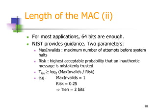 Block Cipher Modes of Operation And Cmac For Authentication | PPT