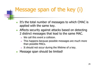 Block Cipher Modes of Operation And Cmac For Authentication | PPT