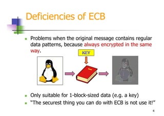 Block Cipher Modes of Operation And Cmac For Authentication | PPT