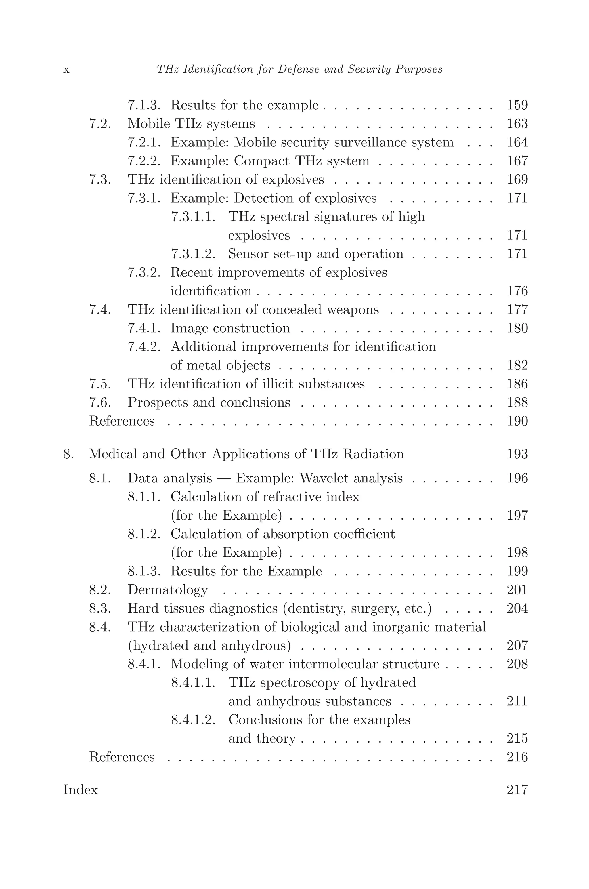 Thz Identification For Defense And Security Purposes Identifying ...