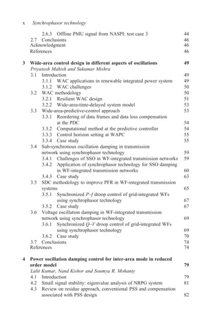 Synchrophasor Technology Realtime Operation Of Power Networks Nand ...