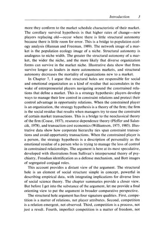 Structural Holes The Social Structure Of Competition Ronald S Burt | PDF