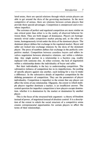 Structural Holes The Social Structure Of Competition Ronald S Burt | PDF