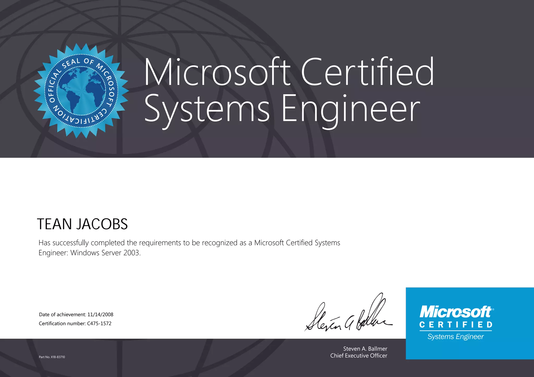 MCSE - Microsoft Certified Systems Engineer | PDF