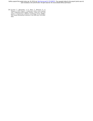 Deep Learning personalised, closed-loop Brain-Computer Interfaces for multi-way classification | PDF