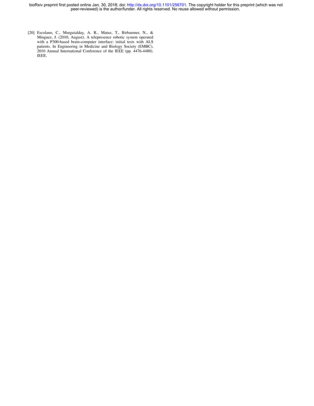 Deep Learning personalised, closed-loop Brain-Computer Interfaces for multi-way classification | PDF