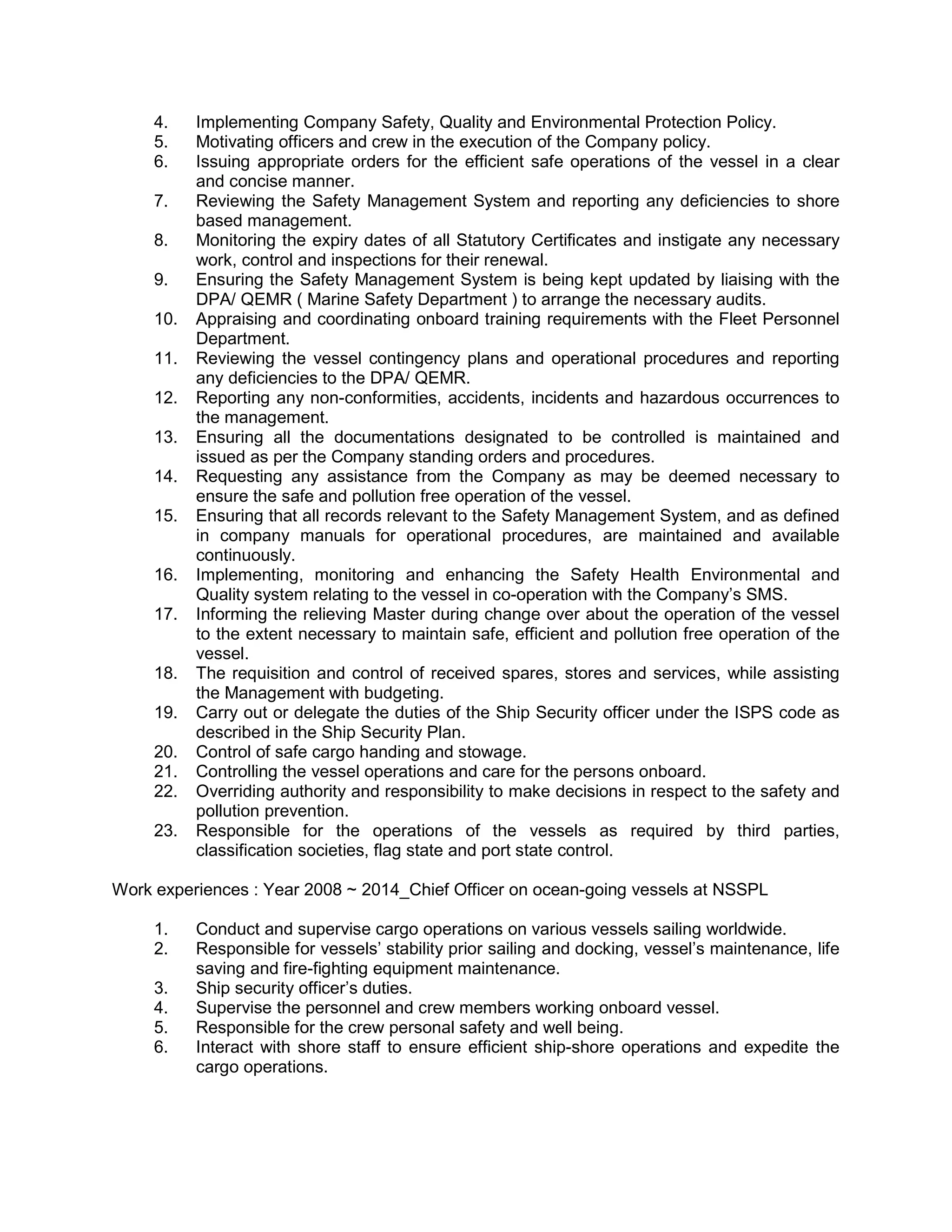 Charles Chong Resume | PDF