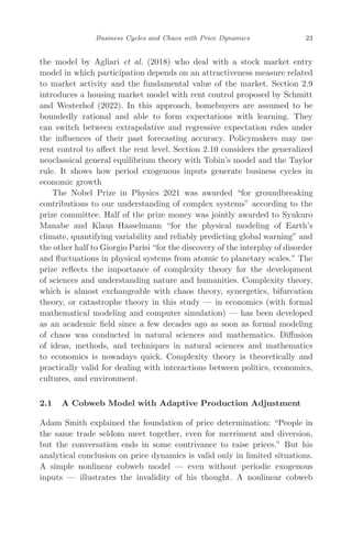 Chaos Complexity And Nonlinear Economic Theory Weibin Zhang | PDF