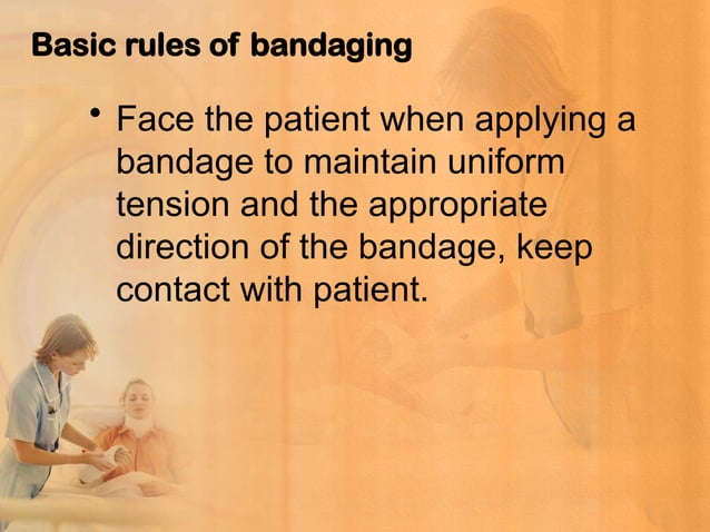 BANDAGING- bandaging types, processes.. | PPTX