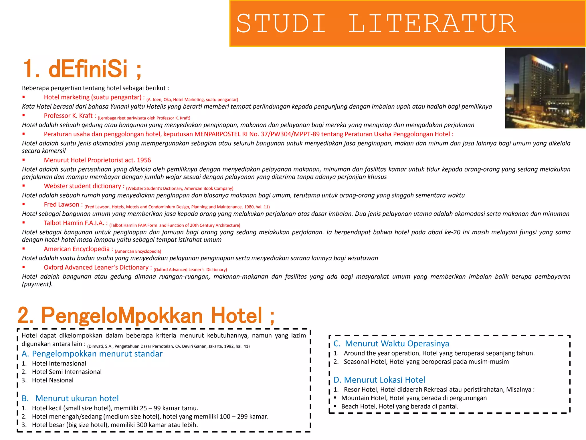 perancangan-hotel-bintang-4 | PPTX