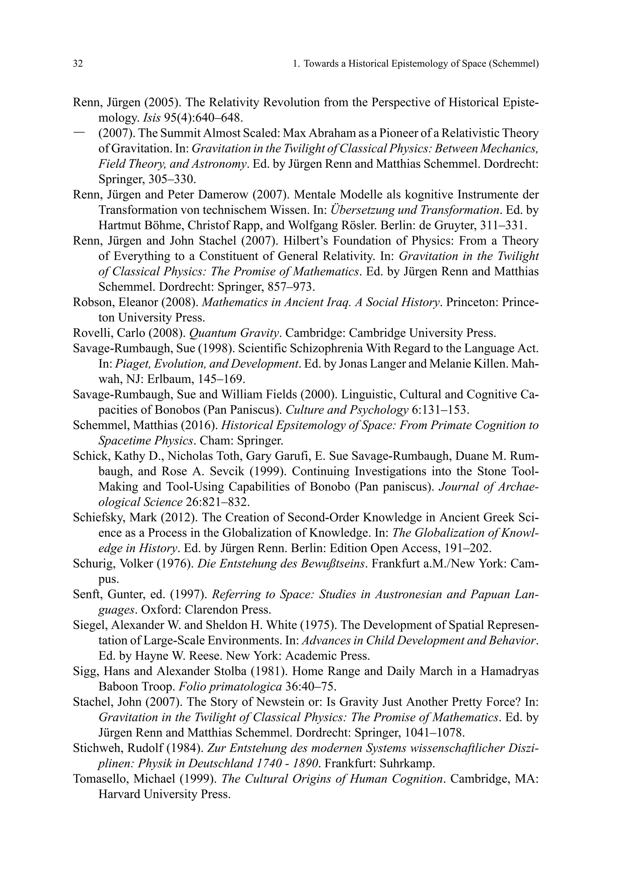 Spatial Thinking And External Representation Matthias Schemmel Ed | PDF