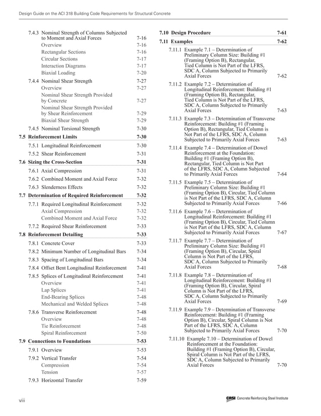 Design Guide On The Aci 318 Building Code Requirements For Structural ...