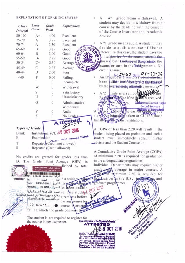 BBA Certificate & Transcripts | PDF