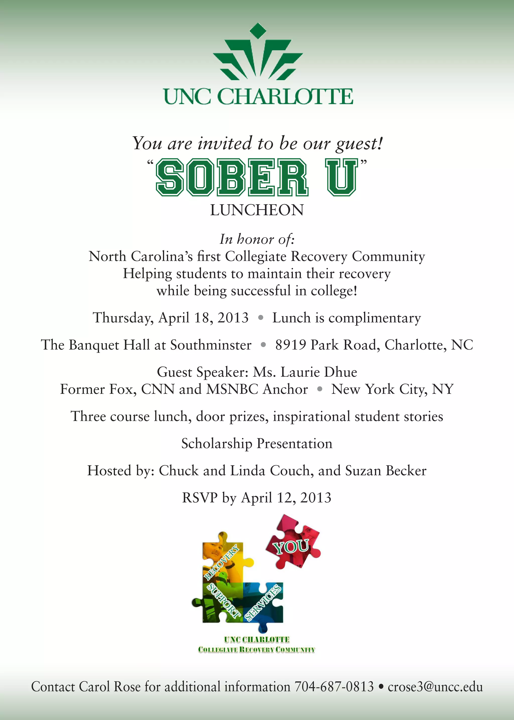 Sober U Invitation | PDF