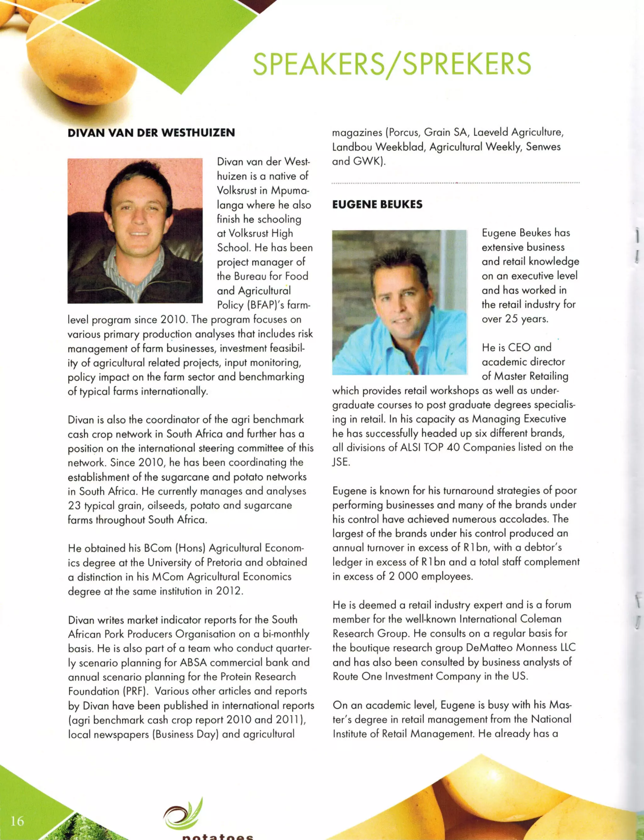 Potatoes South Africa | PDF