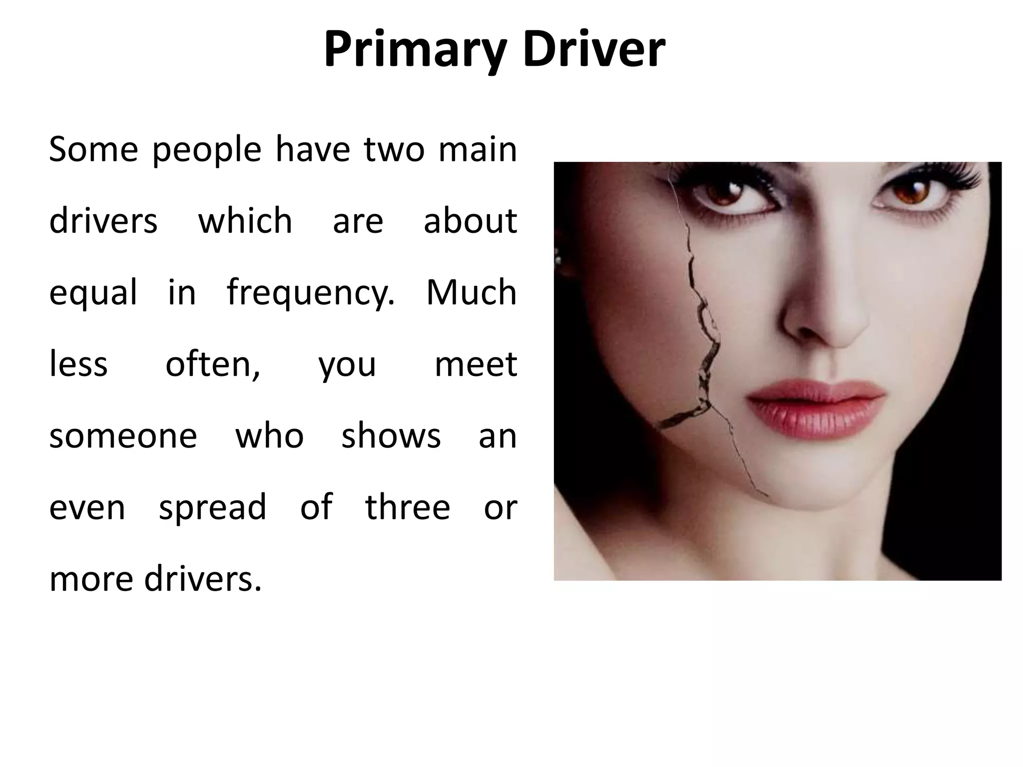 Primary Driver - Transactional Analysis | PPTX
