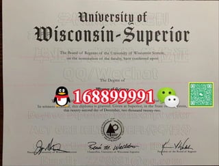 University of Wisconsin-superior degree offer diploma Transcript | PDF