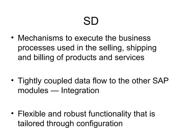 2573000 sap-sd-overview | PPT