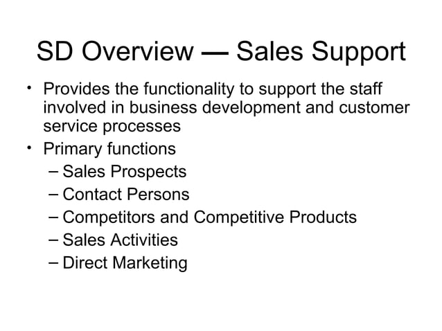 2573000 sap-sd-overview | PPT