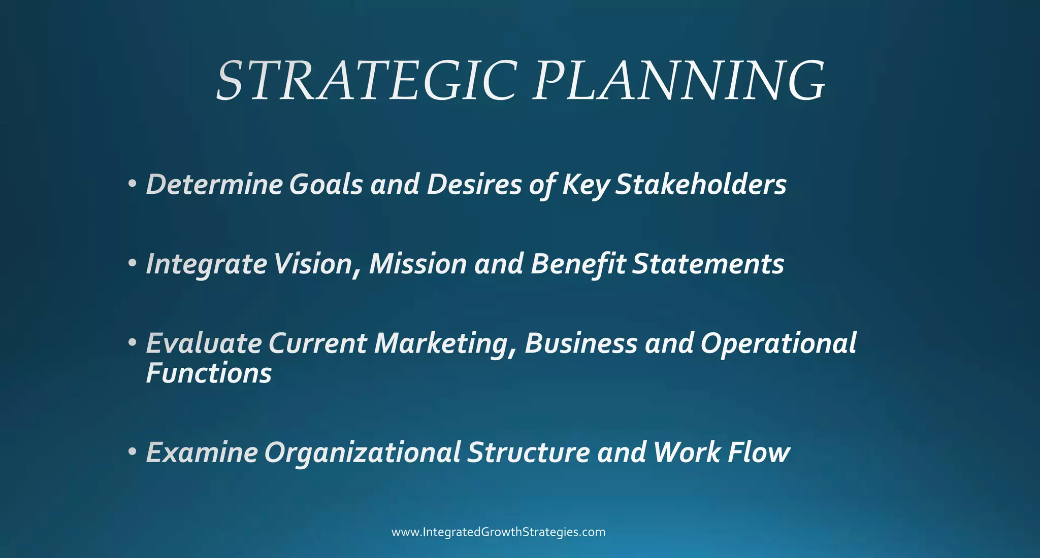 Integrated Growth Strategies Brochure | PPTX | Marketing and ...