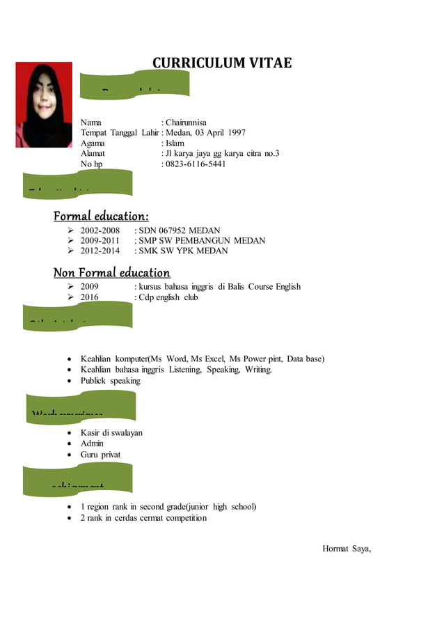 CURRICULUM VITAE | PDF