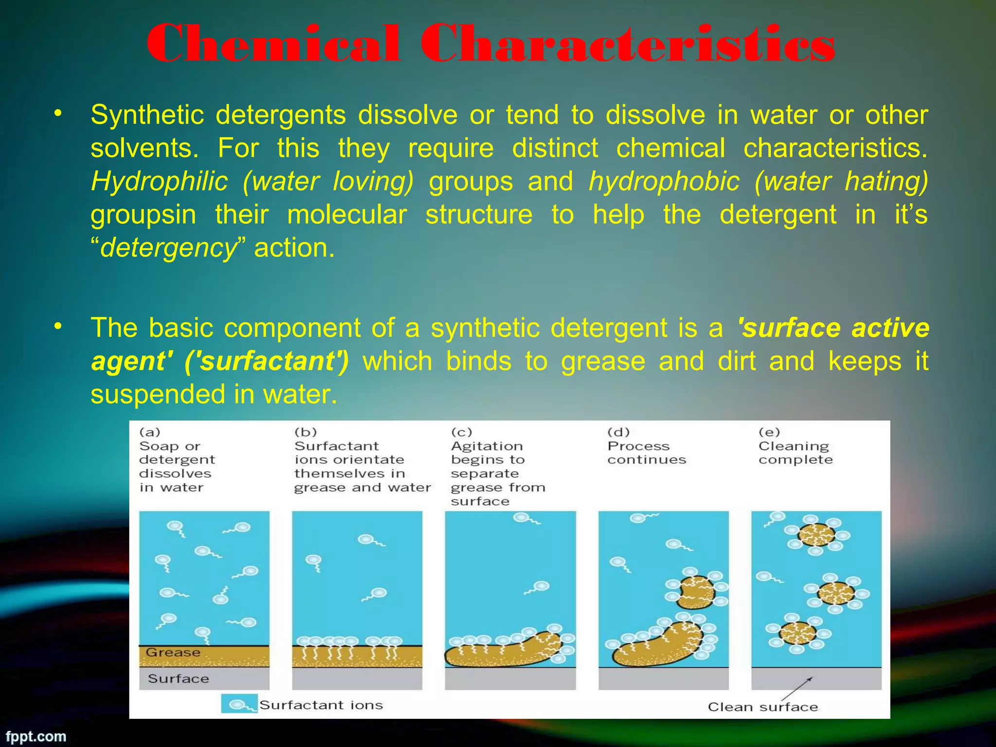 synthetic detergent | PPT