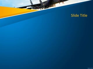 Jet aircraft and it's background on PPT form.pptx