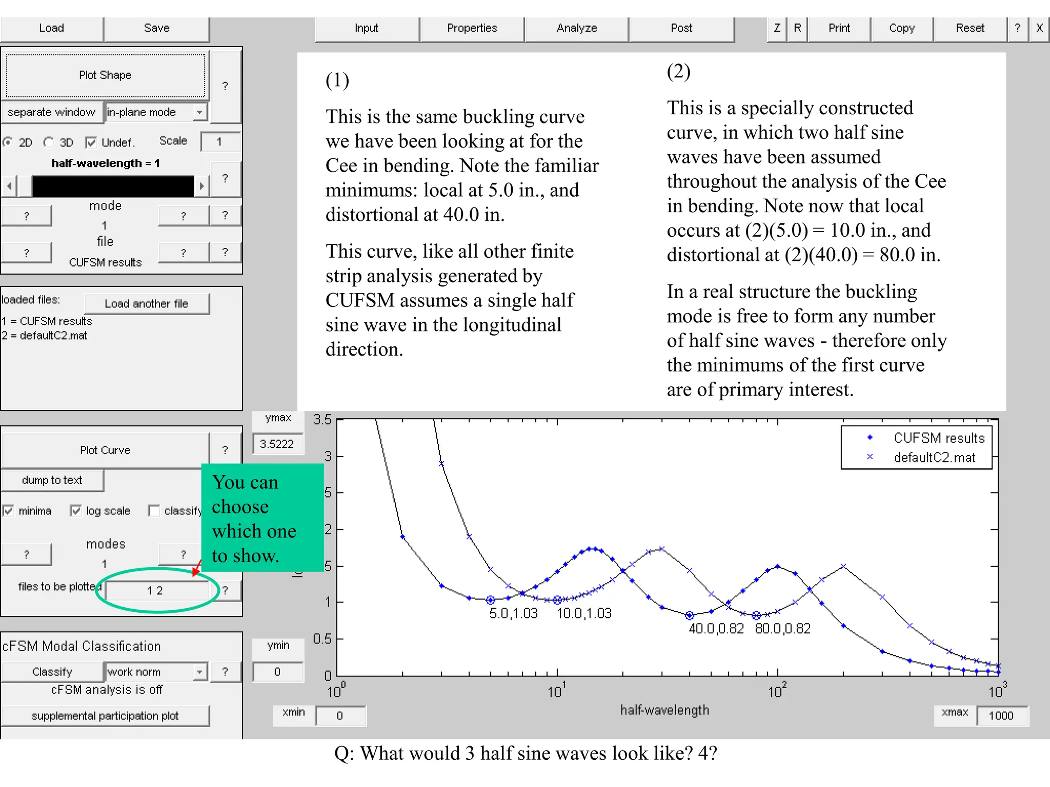 CUFSM cold form section analysis Tutorial.pdf