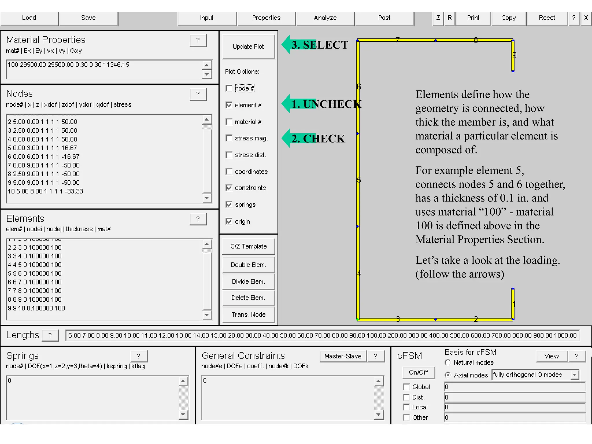 CUFSM cold form section analysis Tutorial.pdf