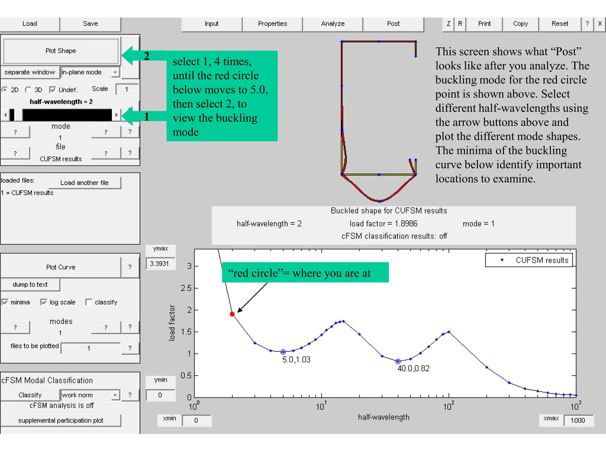 CUFSM cold form section analysis Tutorial.pdf
