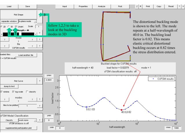 CUFSM cold form section analysis Tutorial.pdf