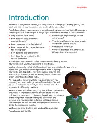 Cambridge Primary Science Learners Book 6 2021th Edition Fiona Baxter ...