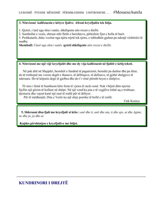 Gramatike-Lexojme-Pyesim-mesojme-Permbledhim-Ushtrohemi | PDF