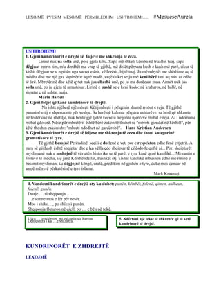 Gramatike-Lexojme-Pyesim-mesojme-Permbledhim-Ushtrohemi | PDF