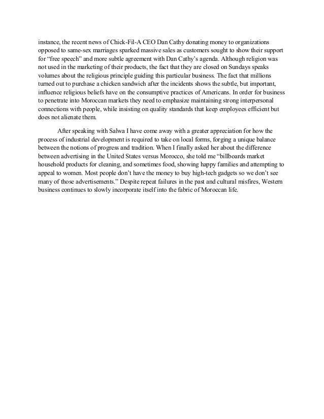 Professional Writing Sample Professional Writing Sample