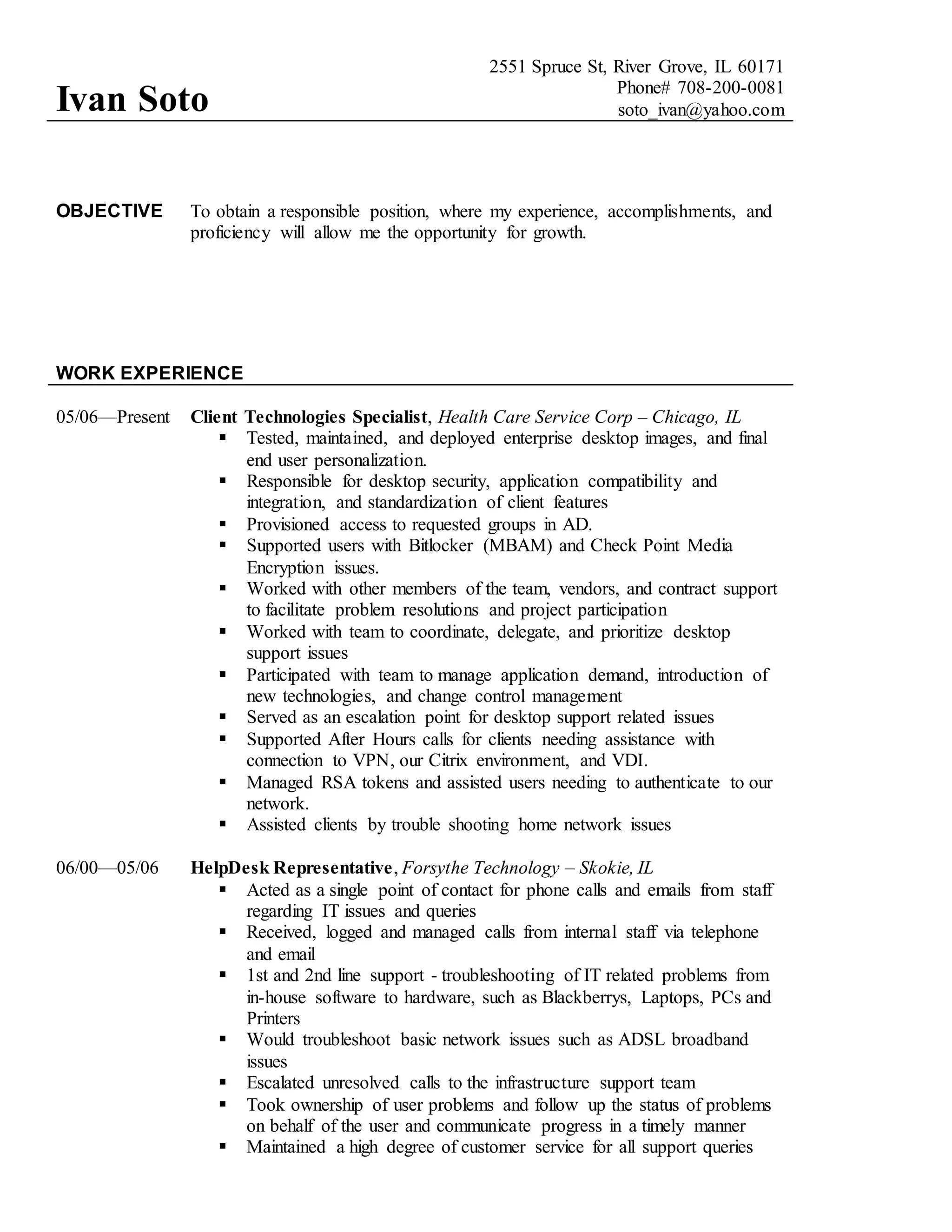 Ivan Soto resume | DOCX