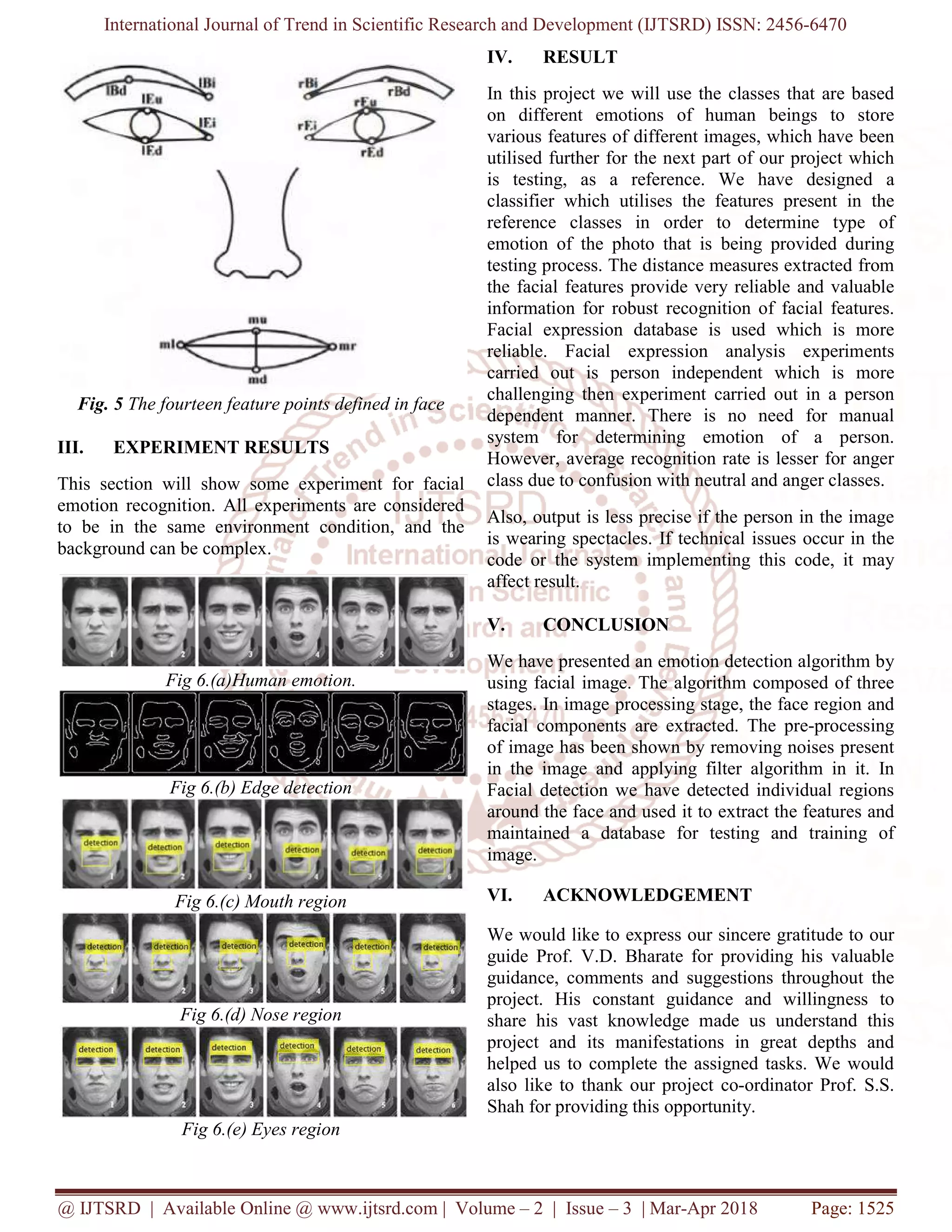 Emotion Recognition using Image Processing | PDF