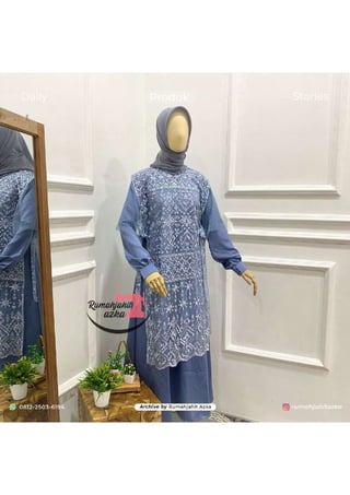 Set Gamis Inner Outer by Rumah Jahit Azka | PDF