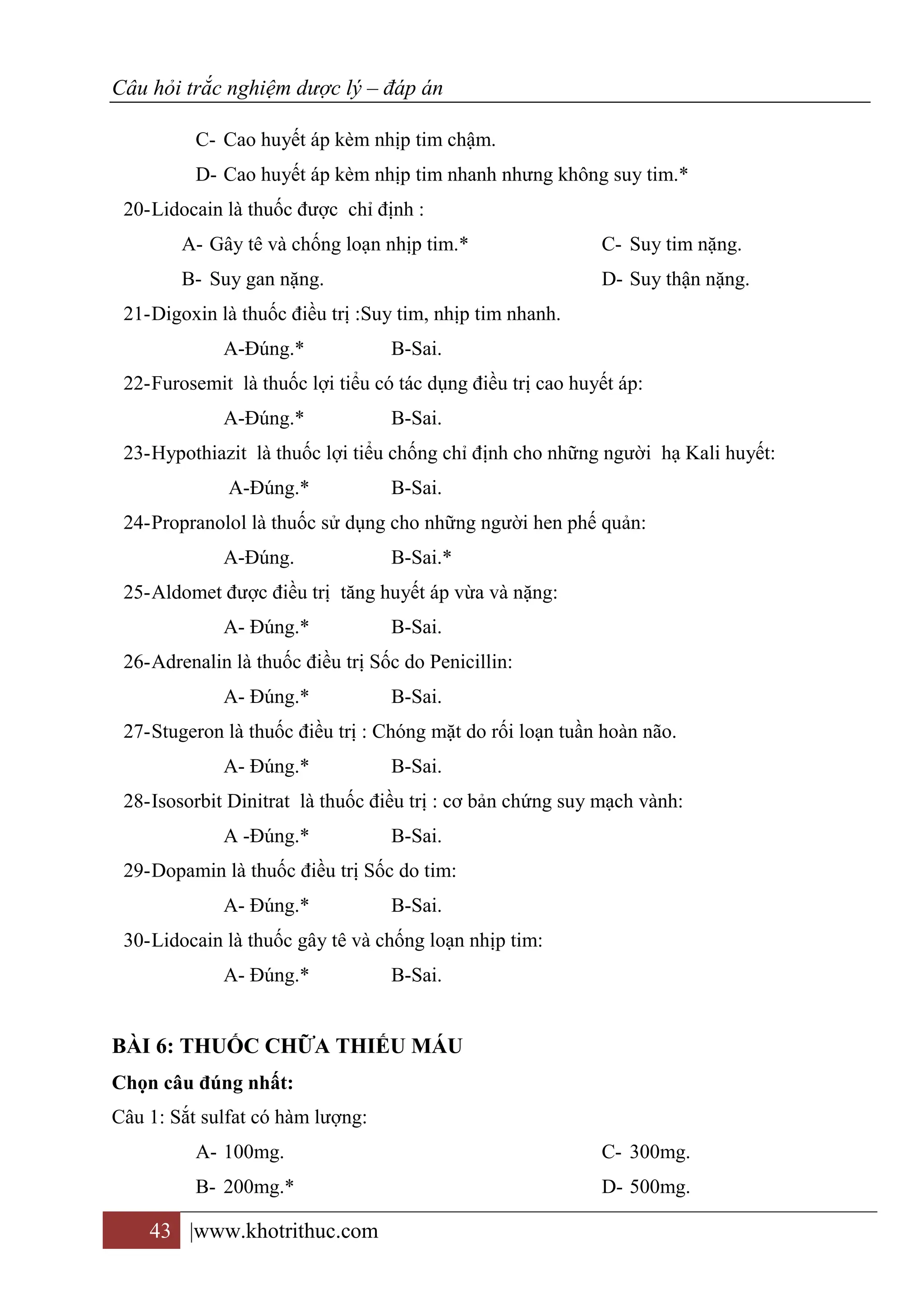 258008628-Trac-Nghiem-Duoc-Ly-Dap-An.doc