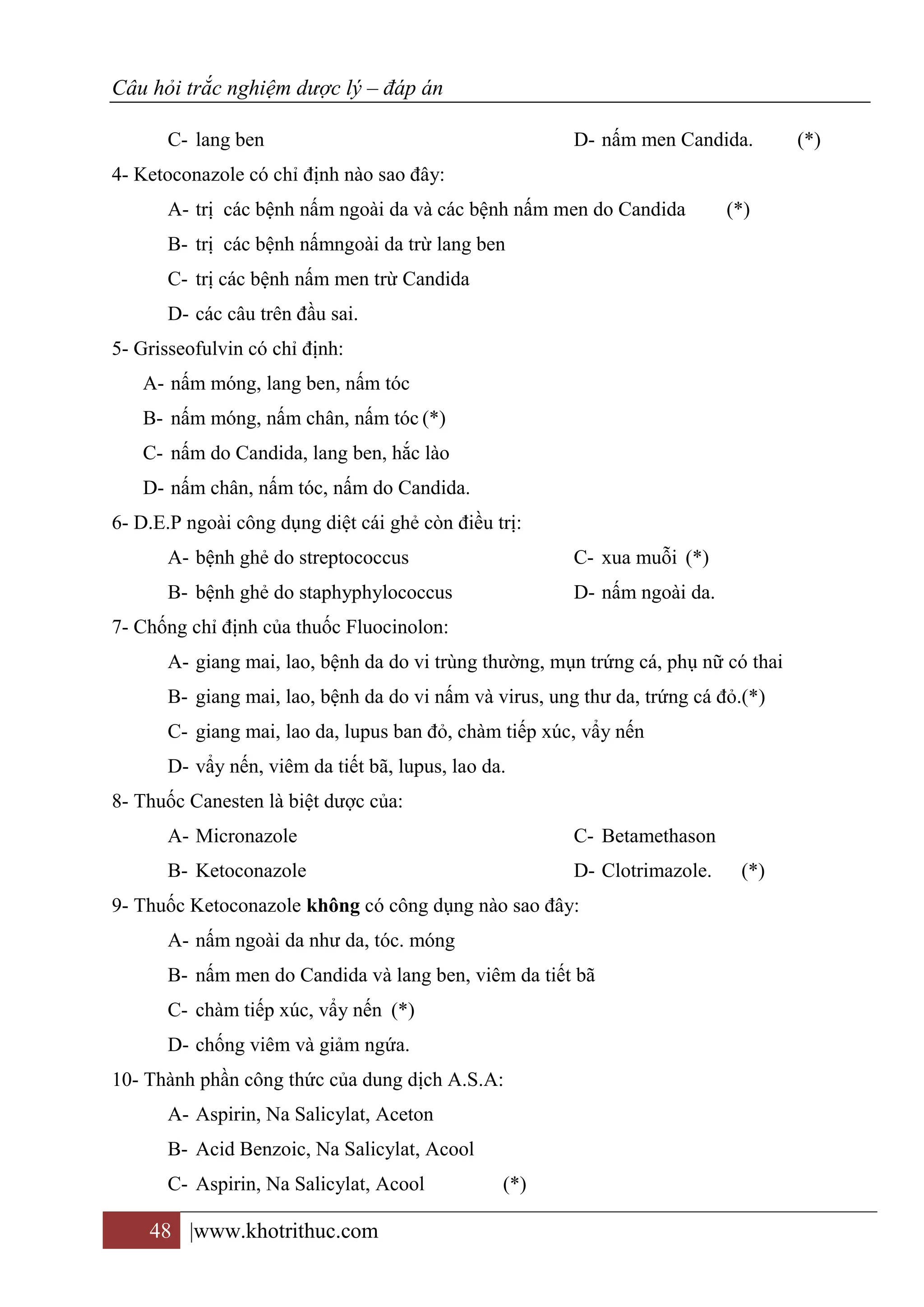 258008628-Trac-Nghiem-Duoc-Ly-Dap-An.doc