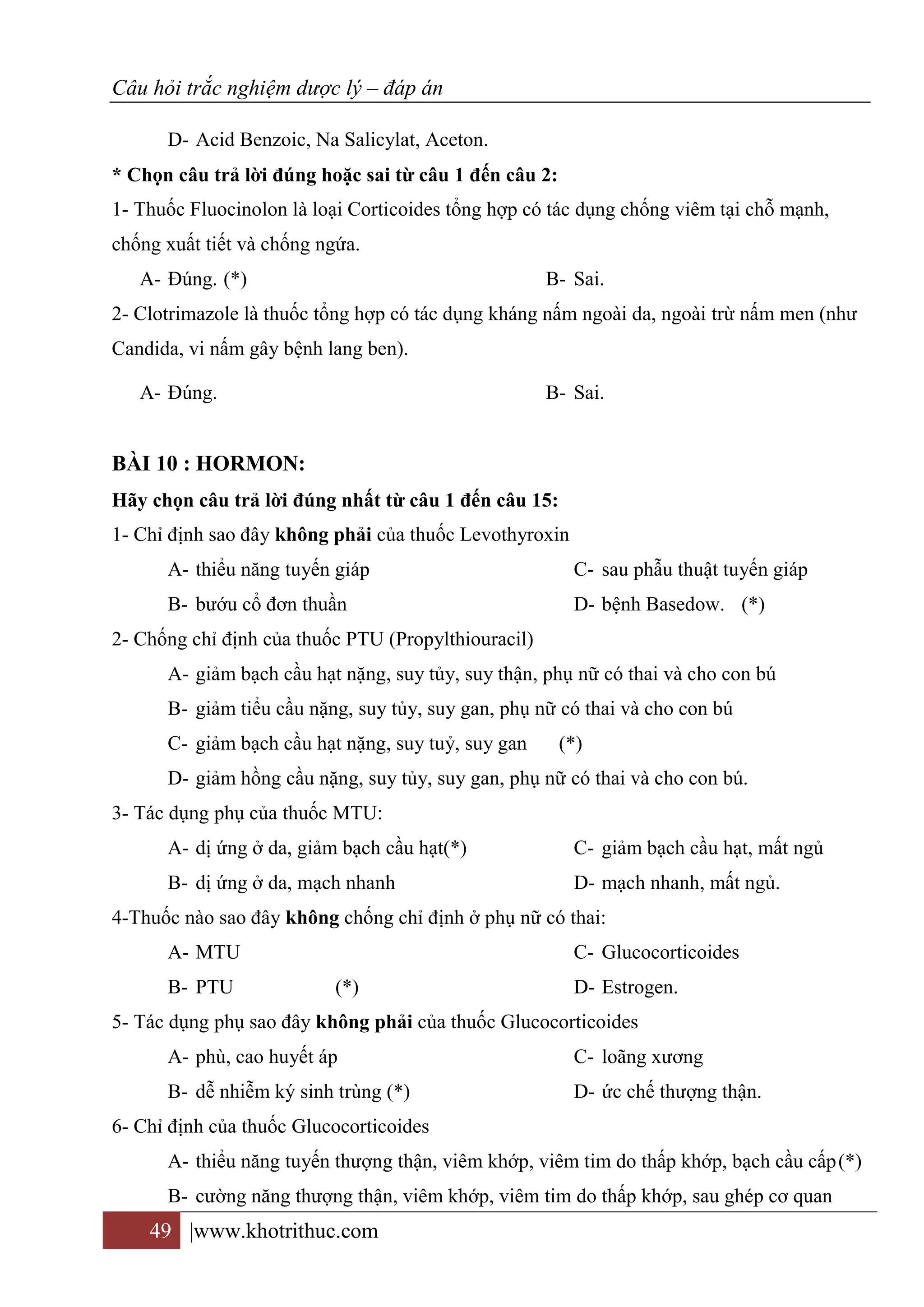 258008628-Trac-Nghiem-Duoc-Ly-Dap-An.doc