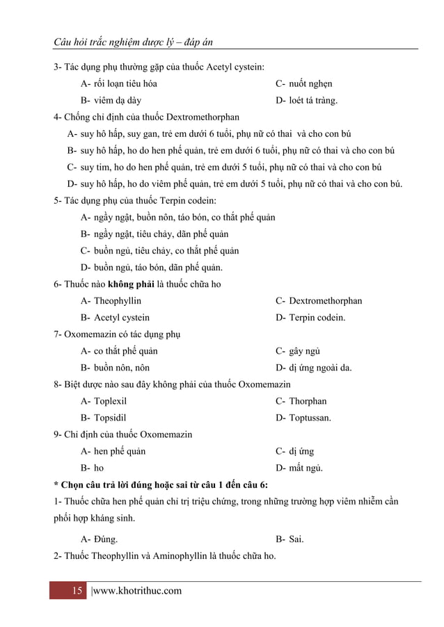 258008628-Trac-Nghiem-Duoc-Ly-Dap-An.doc